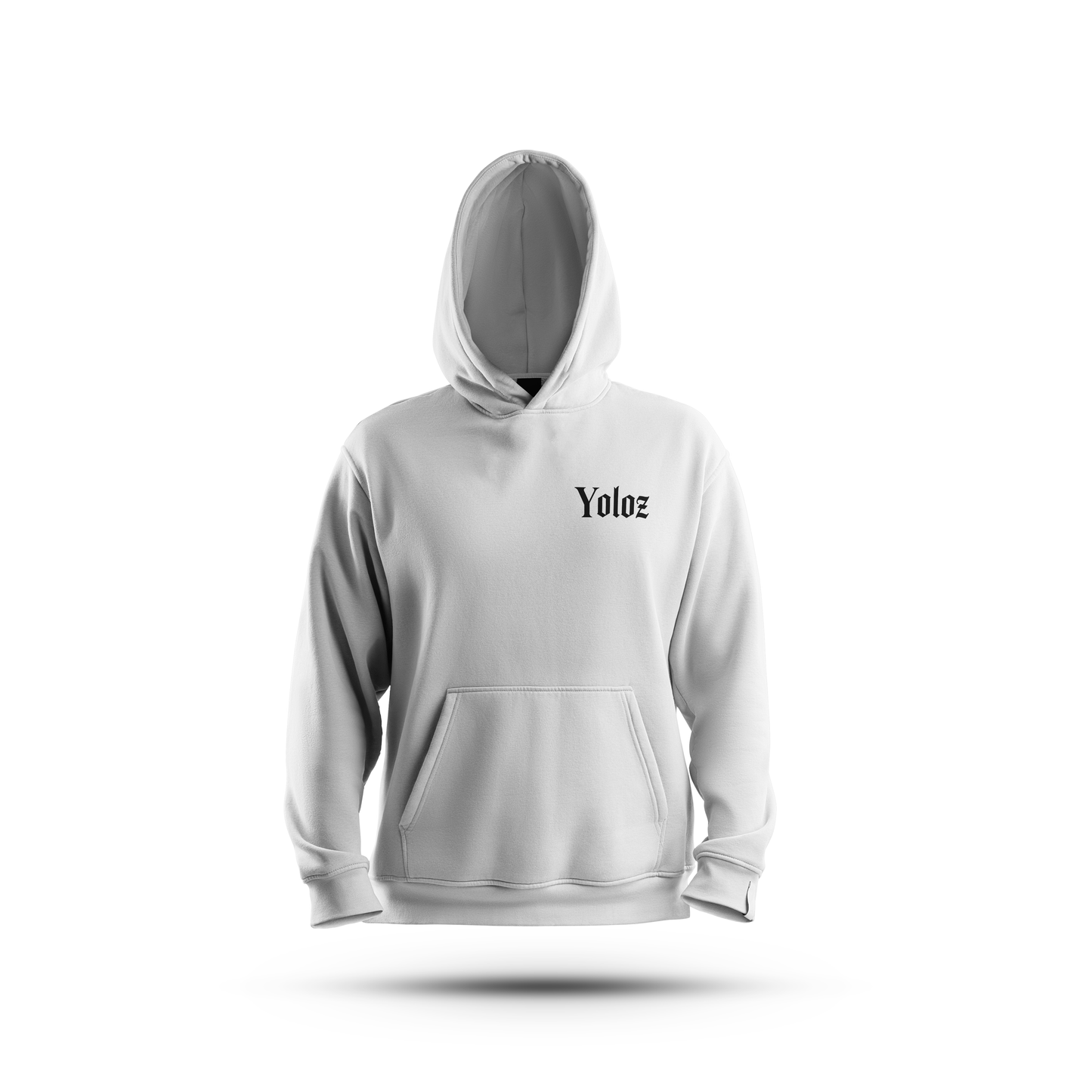 STASHES WHITE UNISEX HOODIE – YOLOZ